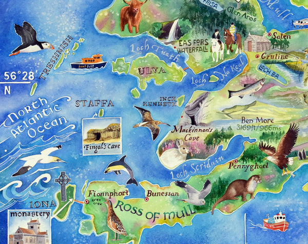 Map of Mull